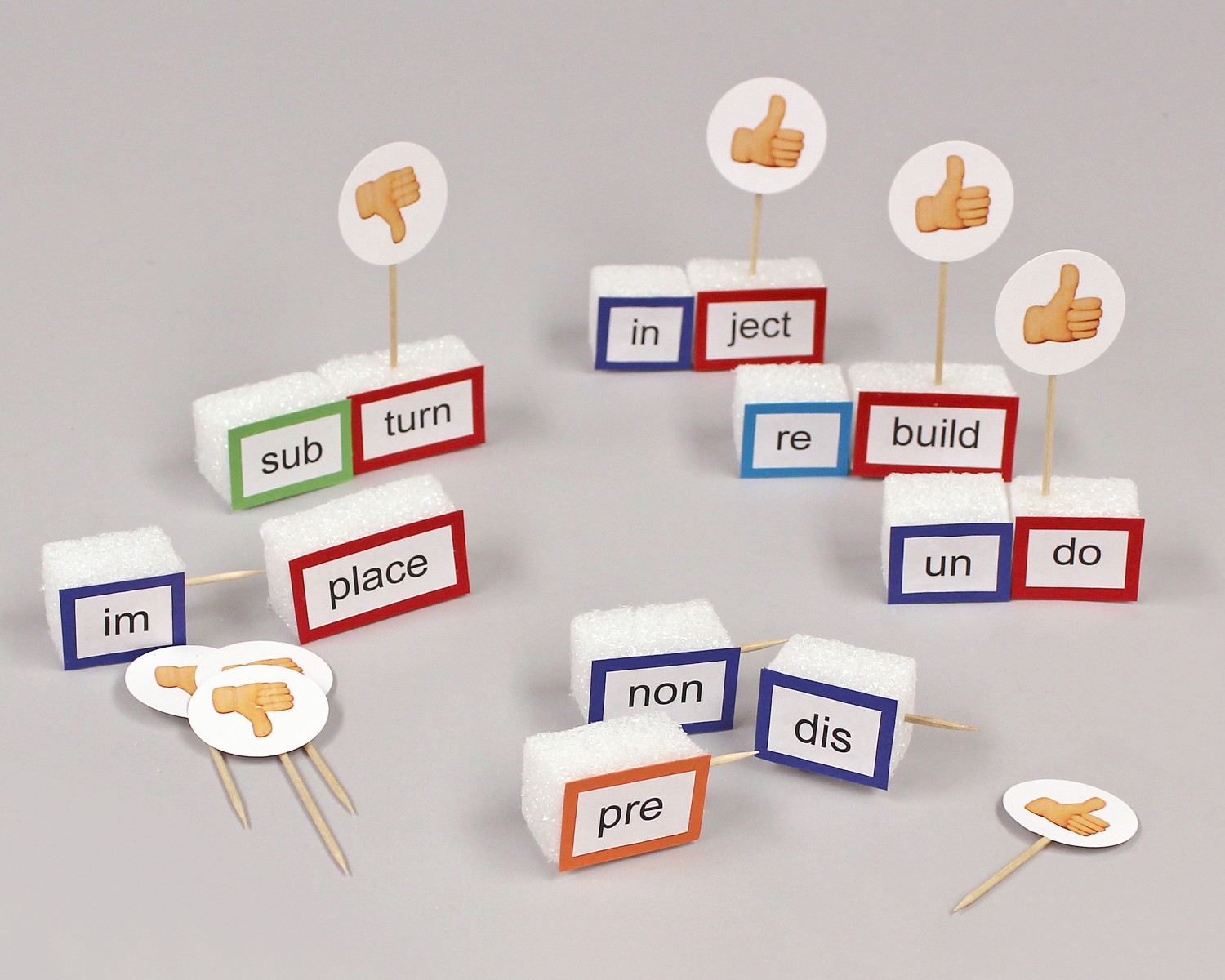 Thumbs up Prefixes - Make It: Fun