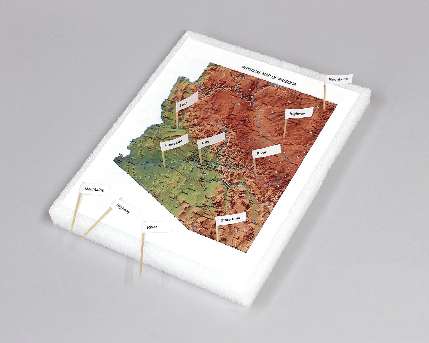 Map with Flags - Make It: Fun