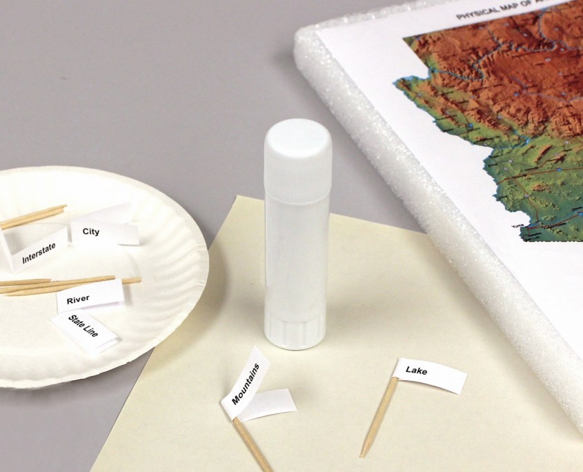 Map with Flags - Make It: Fun